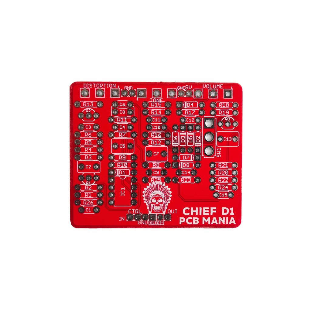Chief D1 by PCB Guitar Mania - Stomp Box Schematics